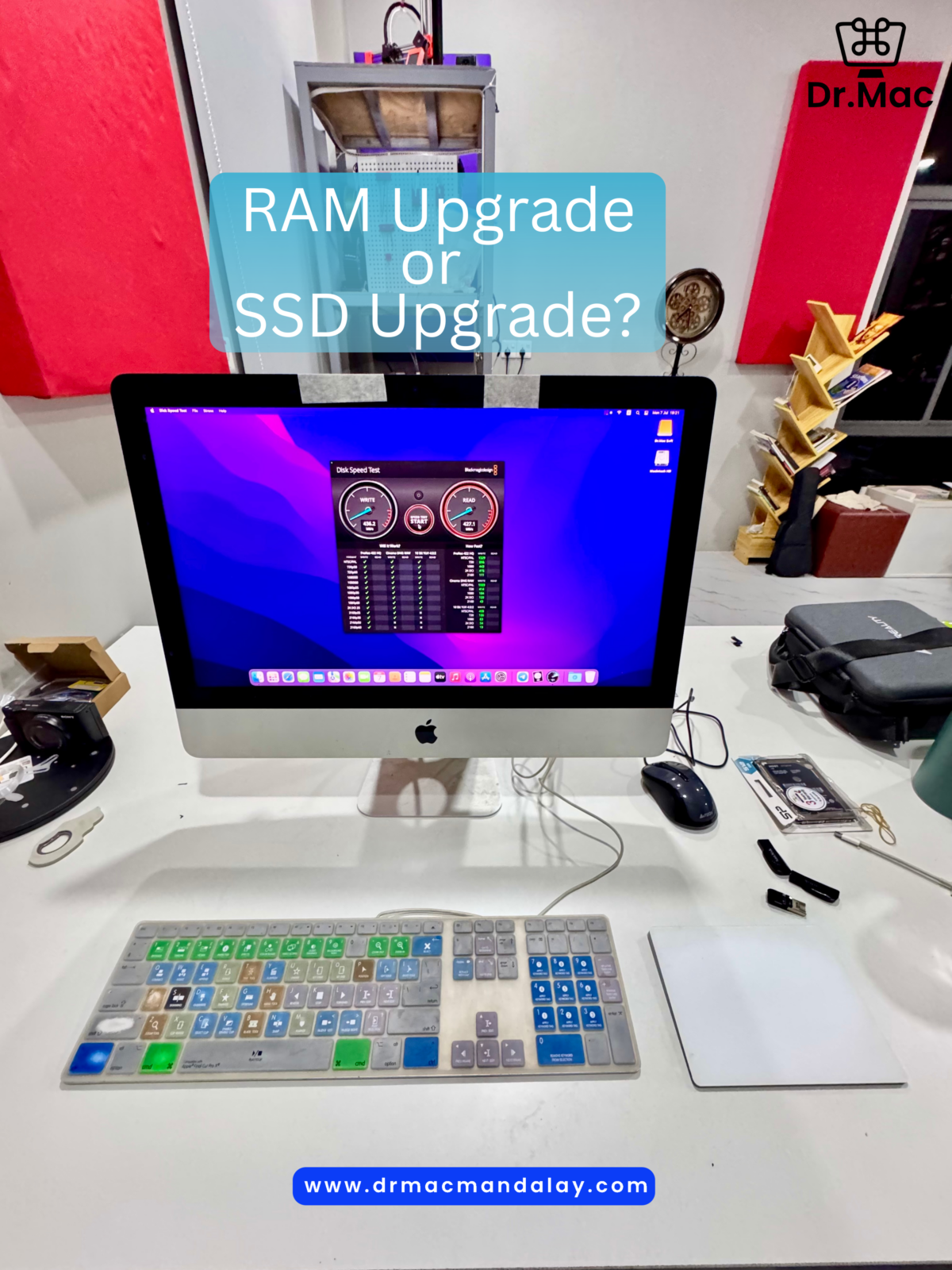 i𝗠𝗮𝗰 (𝗜𝗻𝘁𝗲𝗹) 𝗠𝗼𝗱𝗲𝗹တွေကို𝗦𝗦𝗗𝗼𝗿𝗥𝗔𝗠ဘယ်ဟာအရင်𝗨𝗽𝗴𝗿𝗮𝗱𝗲လုပ်မလဲ? | Dr Mac Mandalay